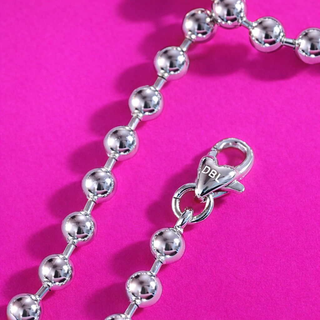 SILVER••BE YOU 💖 BALL CHAIN – DBL Shop